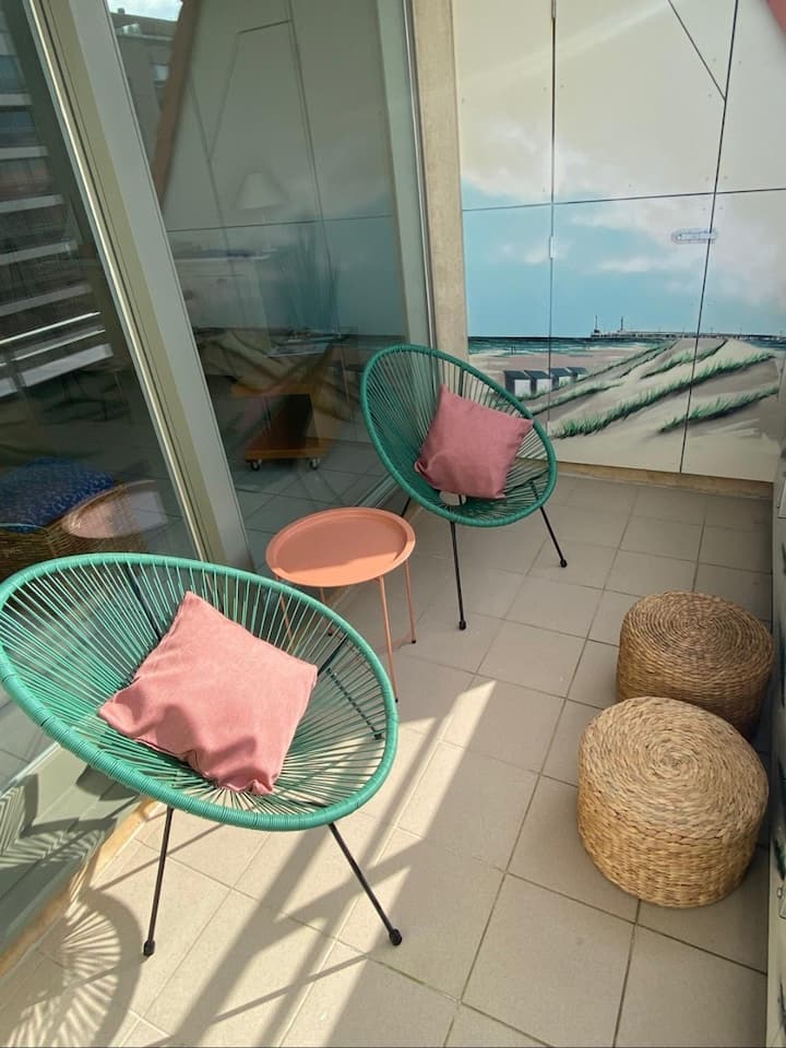 Proche De La Digue : Studio Pour 4 Avec Garage - Nieuwpoort