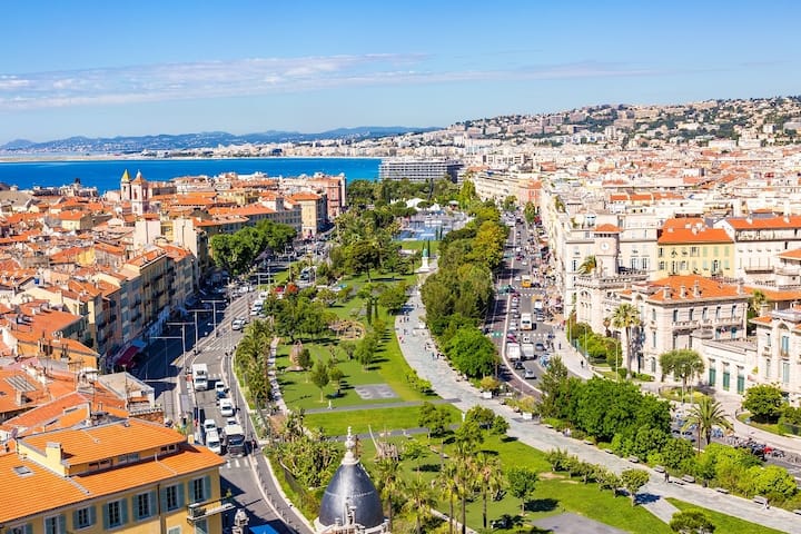 Appartement Plein Centre De Nice - Balcon - Nice