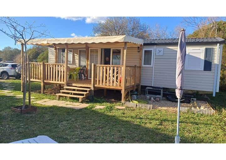 Mobil-home Clim,tv,lv Camping Le Lac Des Rêves 4* - Carnon