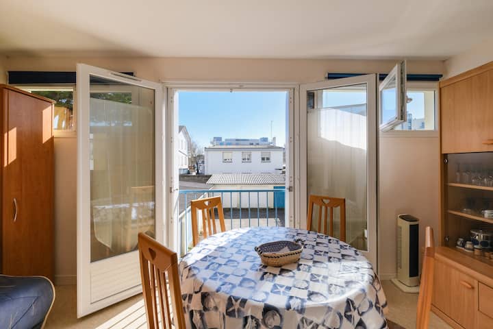 T1 Bis Au Calme, 50m Du Marché, 100m Plage. - Pornichet