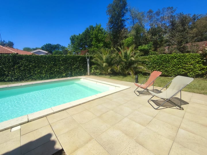 Maison Familiale Avec Piscine - Vieux-Boucau-les-Bains