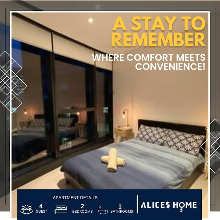 Escape To Coziness: Stylish 2br Apt In Skytower - Brisbane