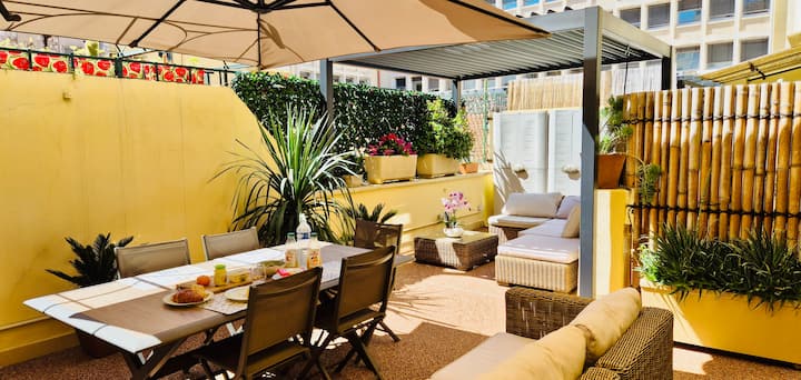 Elegant Apartment With Big Terrace - Nice