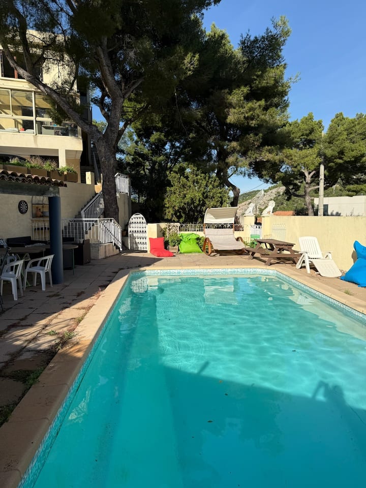 Rdc Maison Au Pied Des Calanques - Marseille