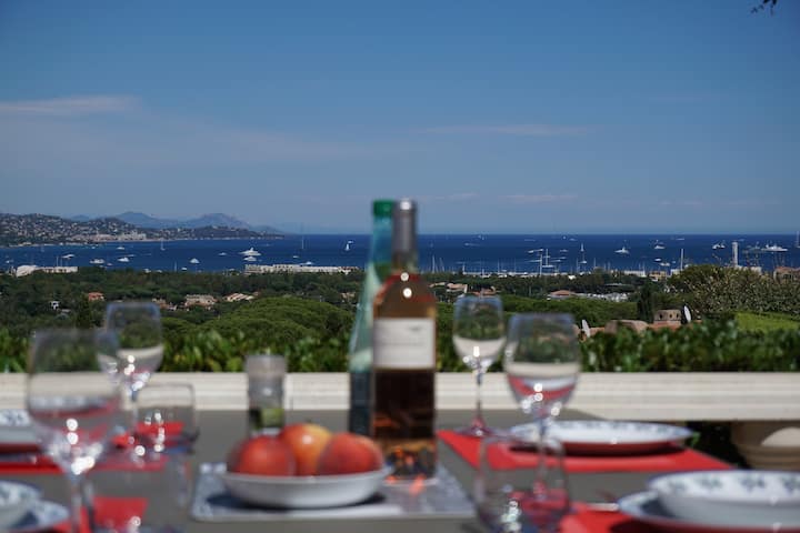 The View – Traumblick Auf Die Bucht St. Tropez! - Cogolin
