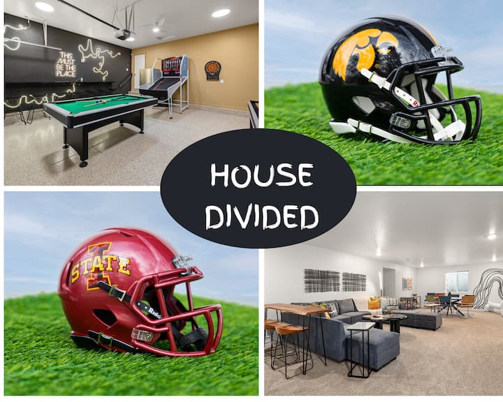 Hot Tub & Game Room! Stylish 5 Bed 3 Bath Home. - Ankeny, IA