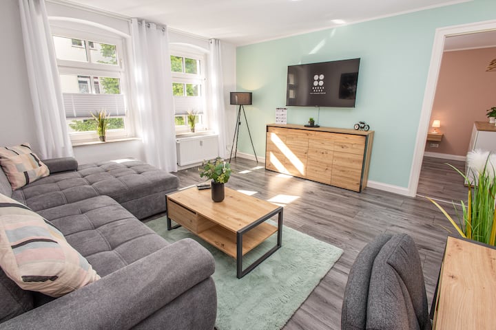 Luxury Vista Apartment I Küche I Wlan I Smart-tv - Magdeburg