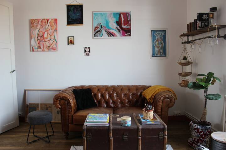 Appartement T2 Cozy - Proche Gare - Cesson-Sévigné