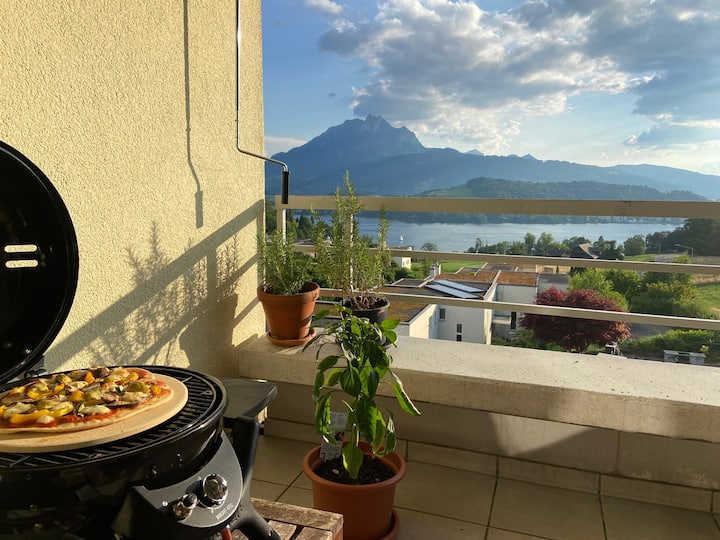 Apartment With Amazing View - Lucerna