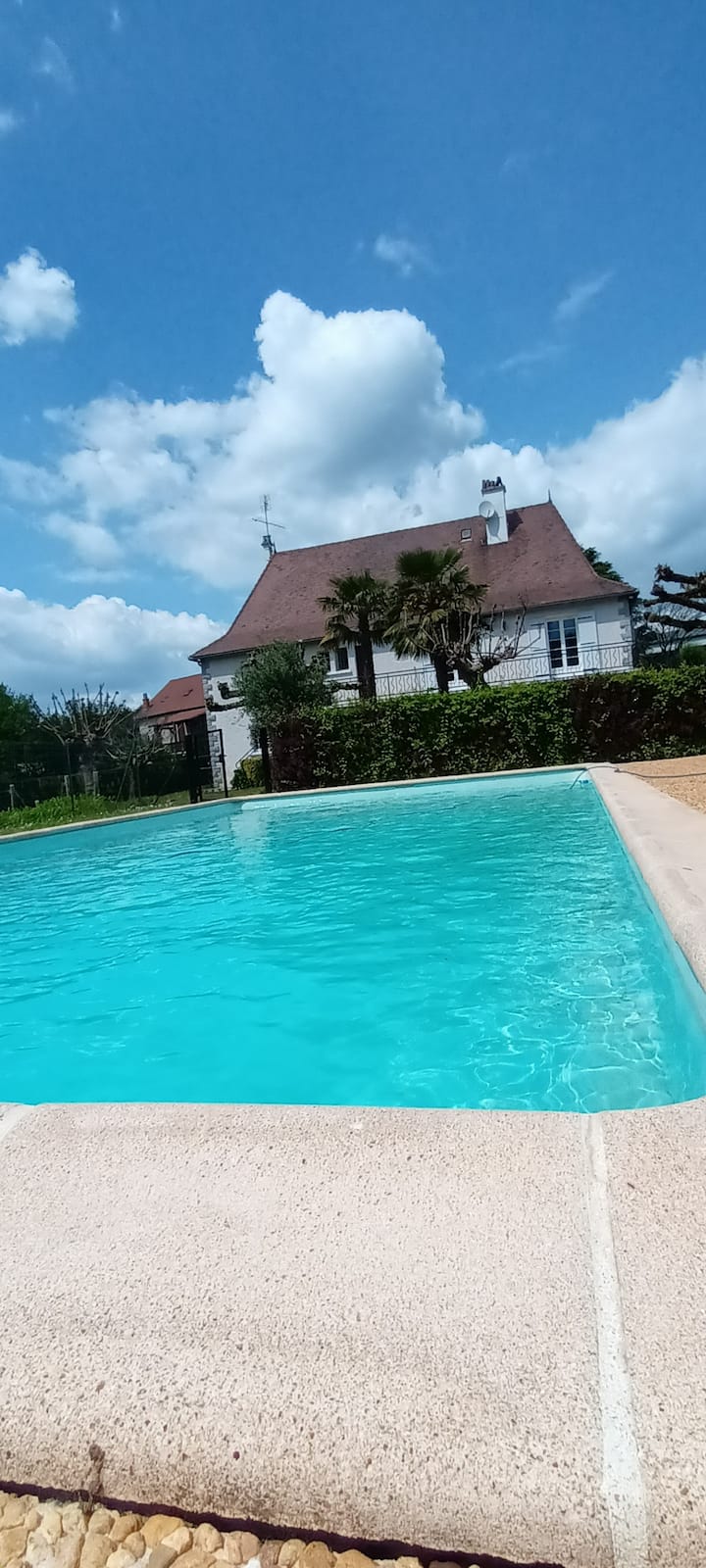 Maison Pour 8 Piscine Et Rivière Dordogne - France