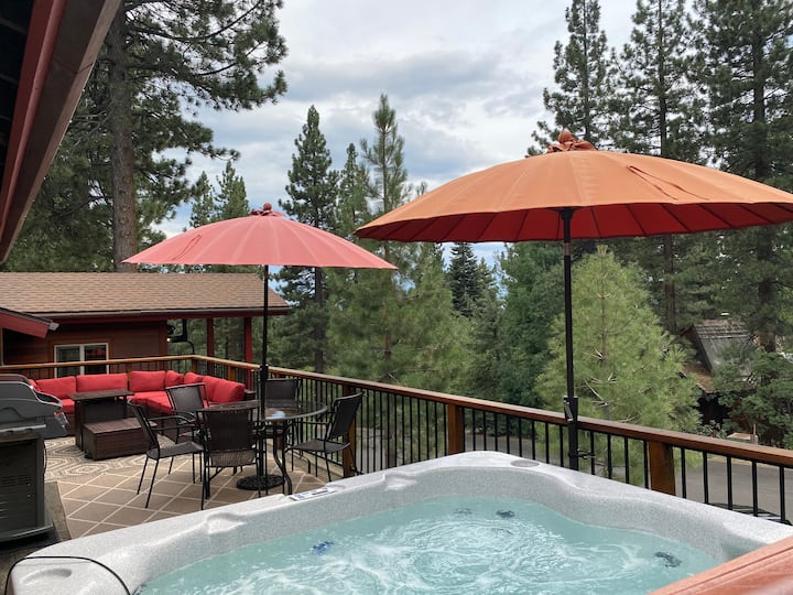 Quiet And Peaceful With Hot Tub And Deck - Incline Village