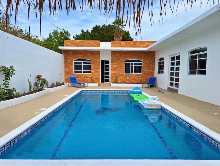 Vivienda Entera Con Alberca L 5mins Del Centro - Loreto