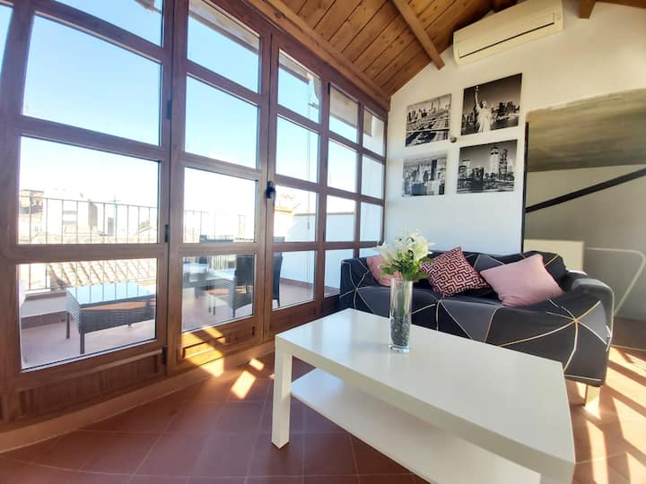 Increíble Apartamento Con Vistas 360° De Granada - Granada