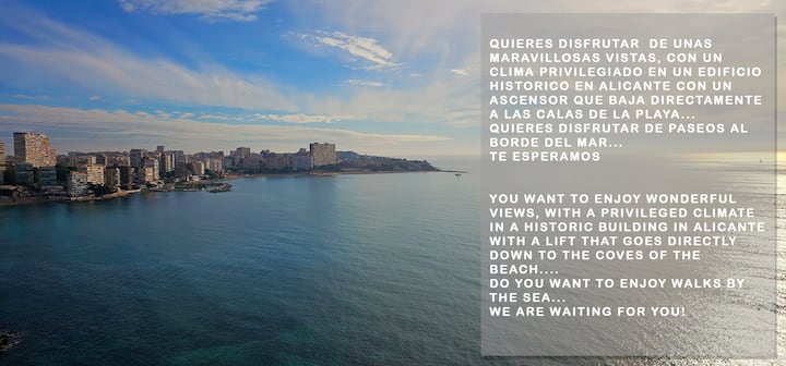 Primera Línea. Vistas Al Mar. - Alicante