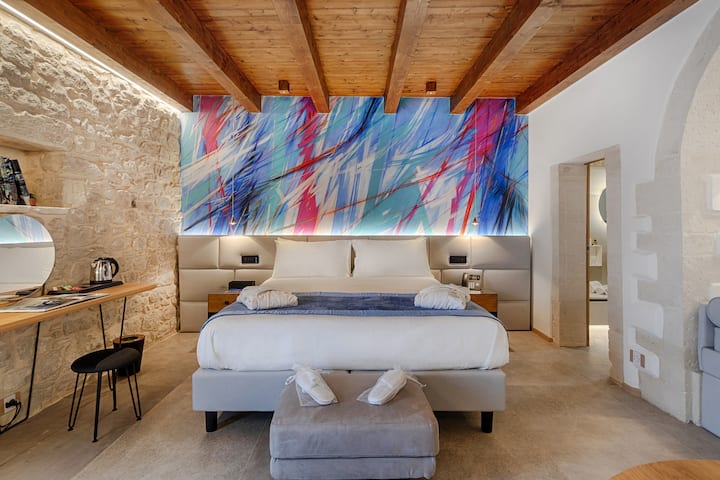 Dimora Bonafede Ibla Design Rooms - Camera Deluxe - イタリア ラグーザ
