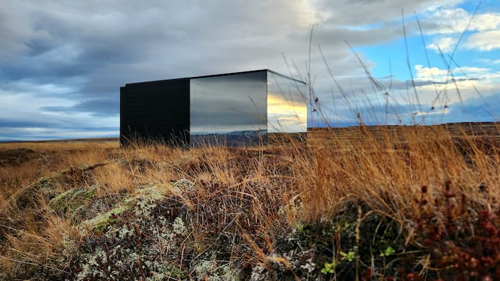 Mirror Cabin With Hot Pot (Mystic Light Lodge) - Island