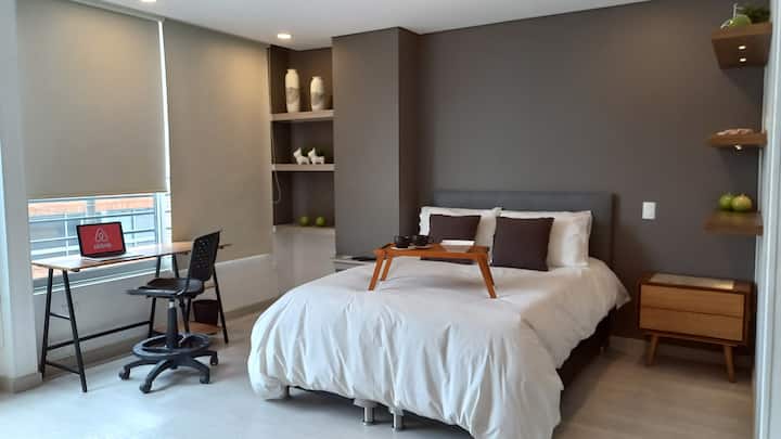 Acogedor Ubicación  Privilegiada Wifi 500 Megas - Bogota