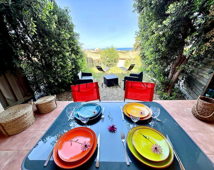 Appartement Manuro. Paisible & Vue Mer - Calvi