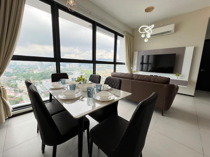 Georgetown Premium Cozy Penang Bridge Sea View - Pulau Pinang