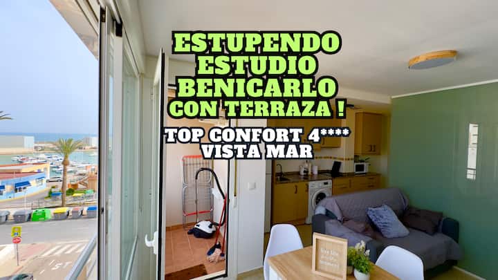 Estupendo Estudio Vista Mar Benicarlo 4* - Benicarló