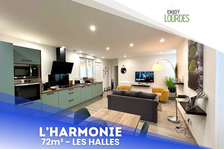 L'harmonie-2 Suites Parentales-hyper Centre-72 M² - Lourdes