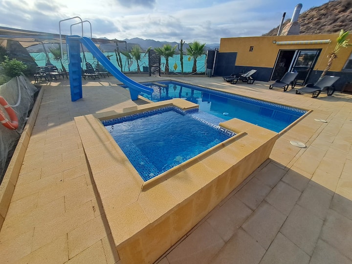 Villa Con Piscina Y Jacuzzi Privado, A 1 Km Playa - Águilas