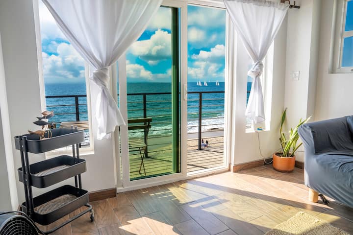 Beachfront, On The Water, & Strong Wi-fi - Playas De Tijuana