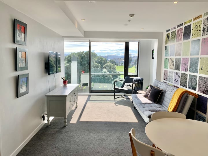Sun Drenched Apartment Overlooking Basin Reserve - Wellington
