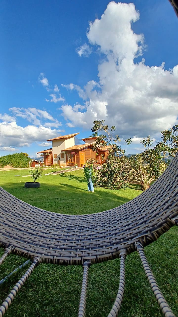 Chalé C Jordão 5m Centro Wifi Aquecedor Tvsmart - Campos do Jordão