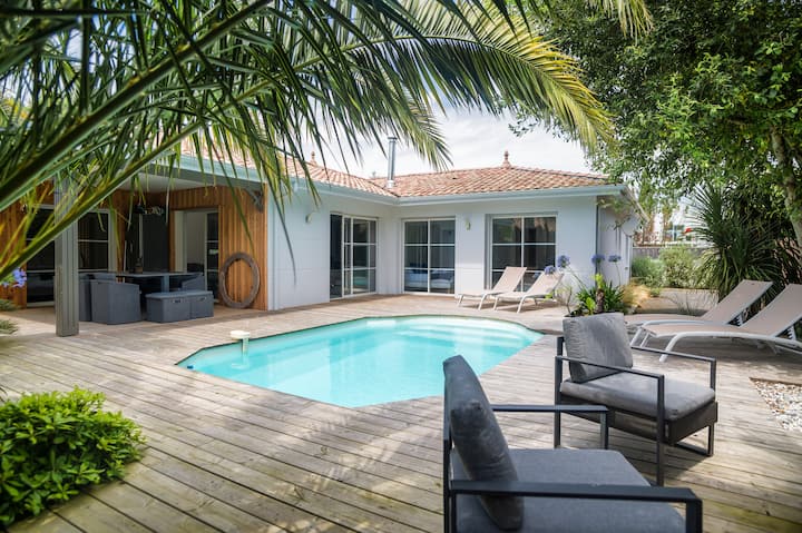 Villa Proche Littoral - Bassin Arcachon - Piscine - Lège-Cap-Ferret