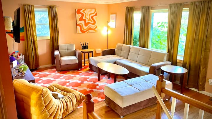 10mins To Iub: 4bd | Fun | Football Fire Pit | - Bloomington, IN