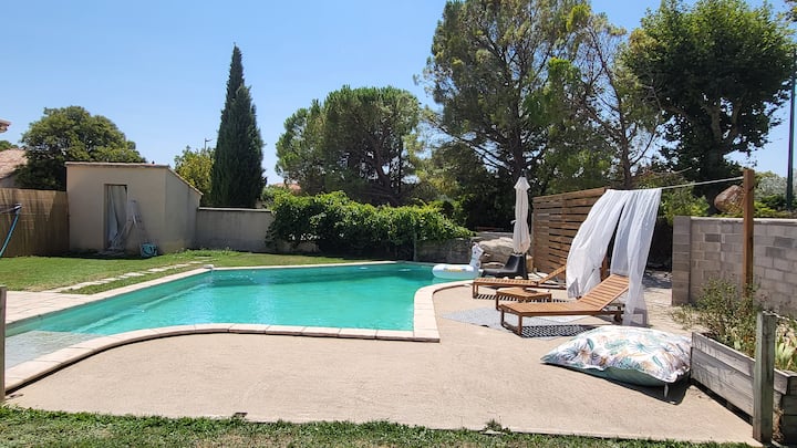 Maison Provençale Avec Piscine & Pool-house - Orange