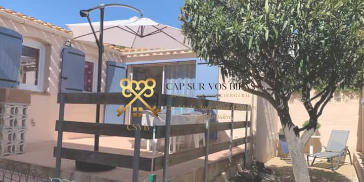 Charmante Maison Avec Sa Terrasse Au Soleil - Agde