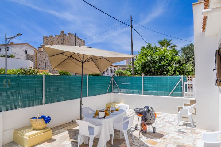 Villa Foradada: Apartamento Ideal Para Familias - Colònia de Sant Jordi