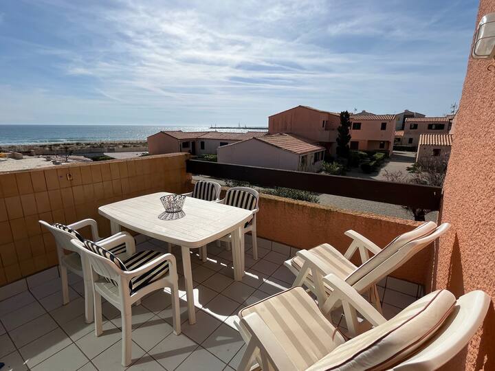 Leucate T2 Village Naturiste - Vue Mer - 1er éTage - La Franqui