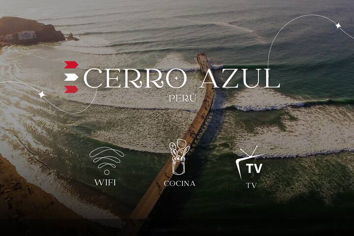 104+tv+kitchen+laundry+wifi+hot Water @Cerroazul. - Quilmaná