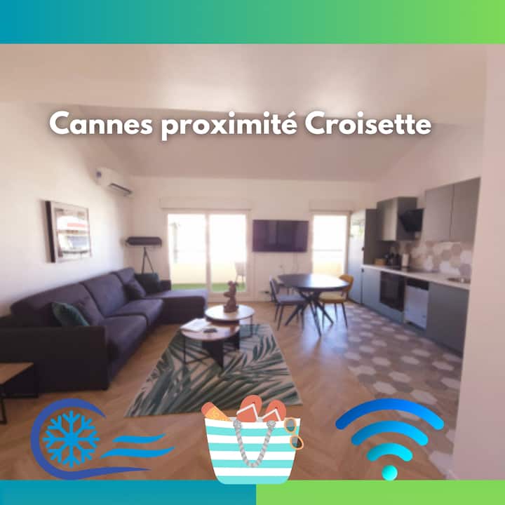 L'exquis : Magnifique 3p Parking Privé - Cannes