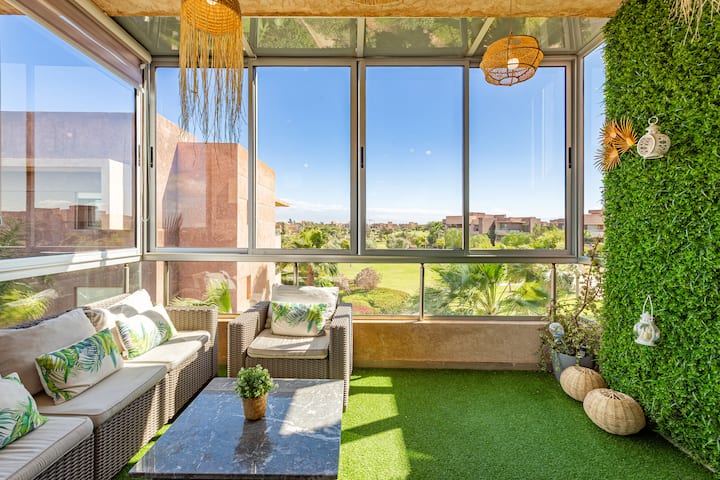 Luxury Living Flat In Prestigia Marrakech Pool - Marrakesh