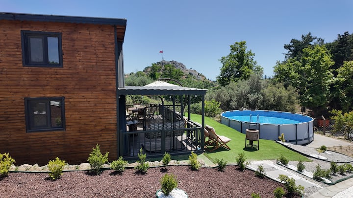 Sığacık Göl Manzaralı Ağaç Ev - Seferihisar