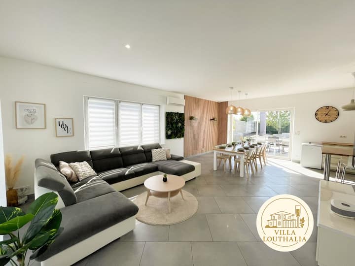 Villa Louthalia Luxe En Champagne Avec Piscine - Reims