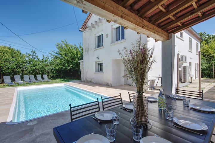 Maison Familiale Avec Piscine - Alès