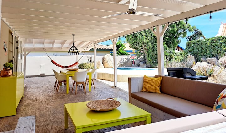 Cas Casibari, Cosy Private Home With Pool - Aruba
