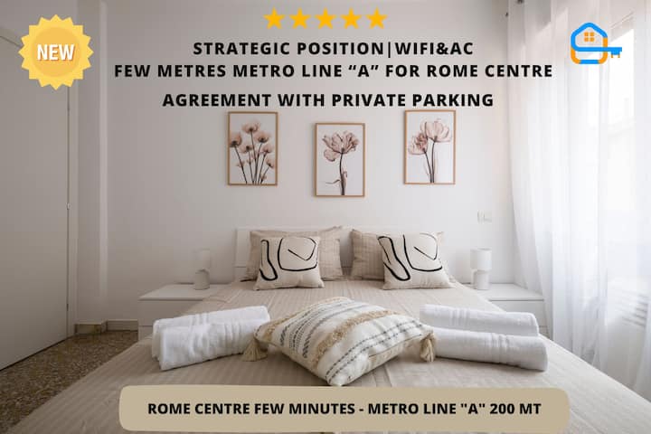 [Rome Metroa]strategic Position Tuscolana - Rome