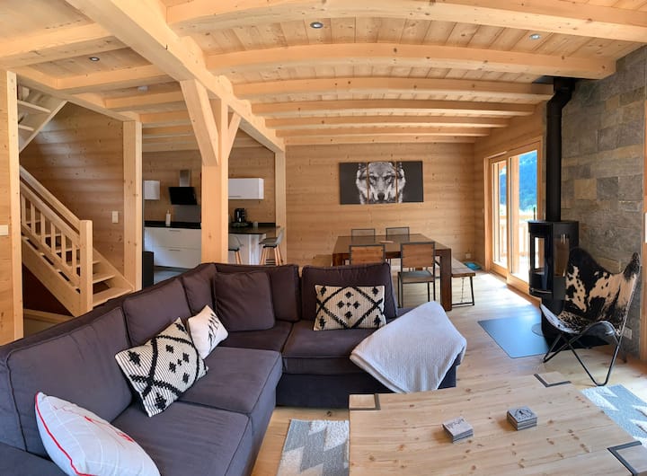 Chalet Semi Mitoyen 12 Pers En Face Du Linga - La Chapelle-d'Abondance