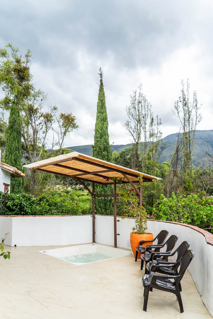 Country House+jacuzzi+wifi+parking+bonfire+parking - Villa de Leyva