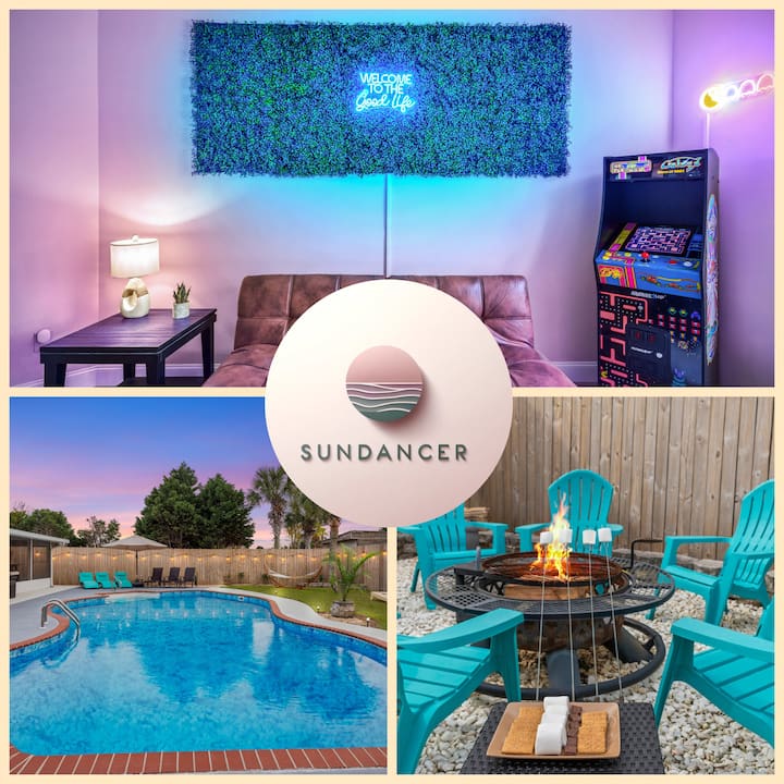 New ~Sundancer~*huge Pool *Hot Tub *Game Room* - Navarre Beach, FL