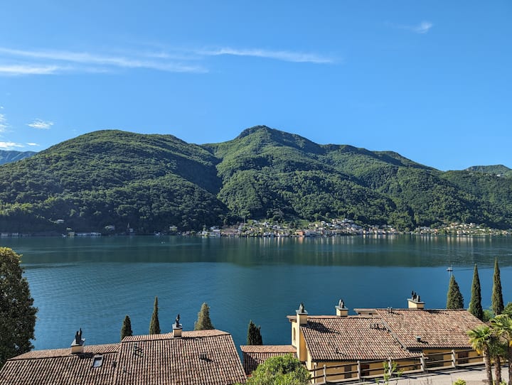 Apartment Mit Super Seesicht - Vico Morcote