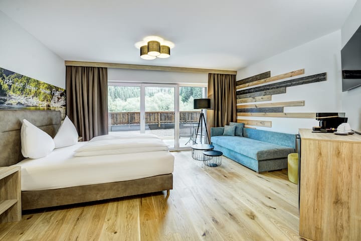 Das Förstereck - Double Room With Garden - Saalbach