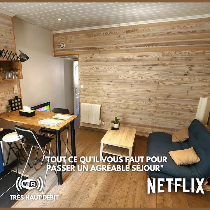 Duplex Cosy - Wifi - Parking - Netflix - Lyon 9 - Limonest
