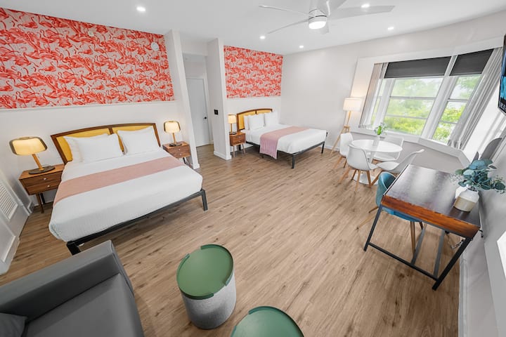 Studio Suite | Park View | Free Parking & More - Miami Beach